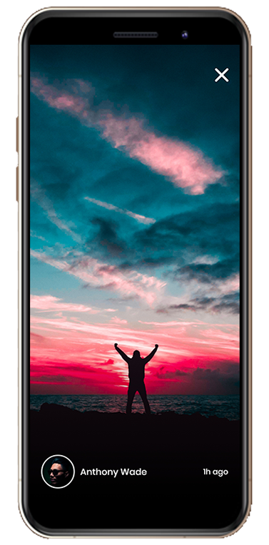 Be Discovered – App Landing Page