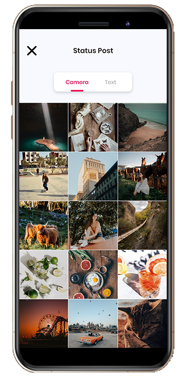 Be Discovered – App Landing Page