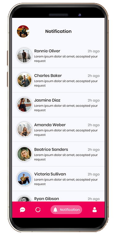 Be Discovered – App Landing Page