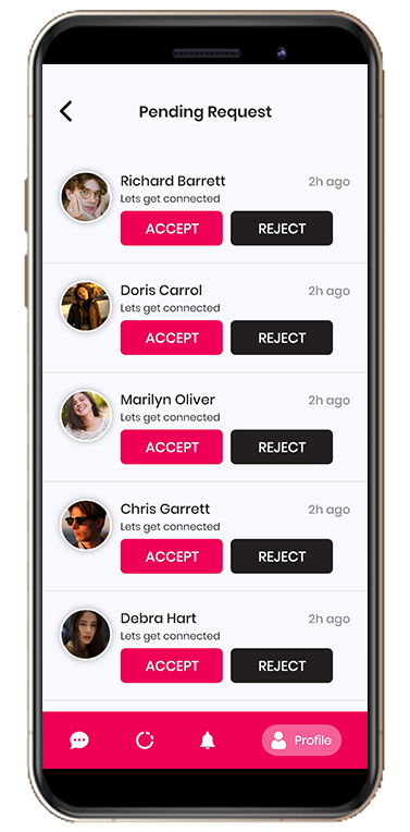Be Discovered – App Landing Page