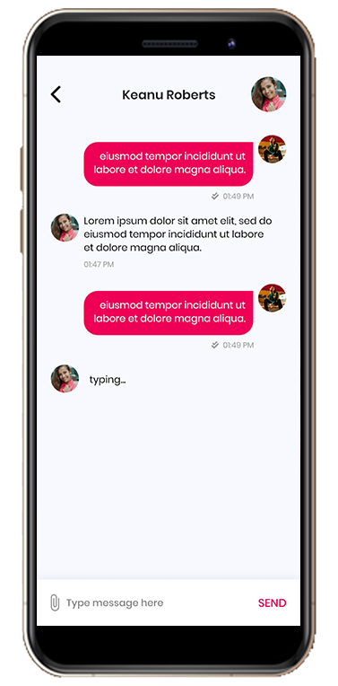 Be Discovered – App Landing Page