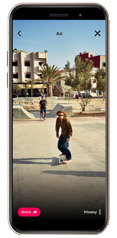 Be Discovered – App Landing Page